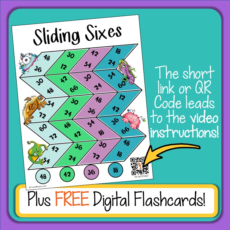 FREE Multiplication Board Game & Video Directions x6 Great for at home ...