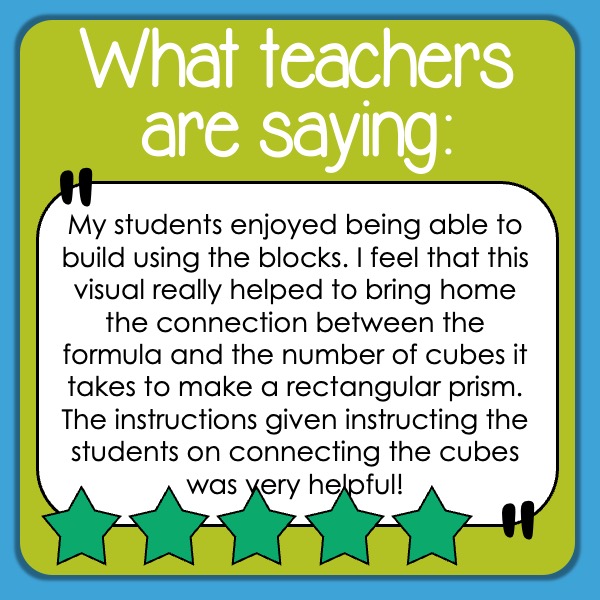 Volume & Unit Cubes - Building Volume Models | Digital Google Slides ...