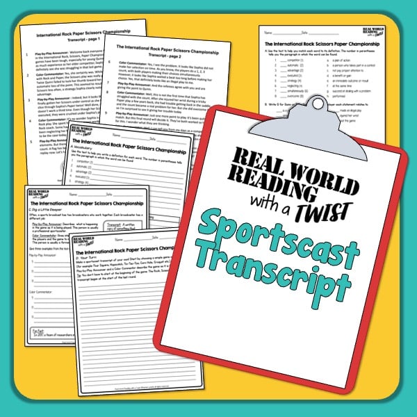Real World Reading - Functional Texts Practice Comprehension Questions ...