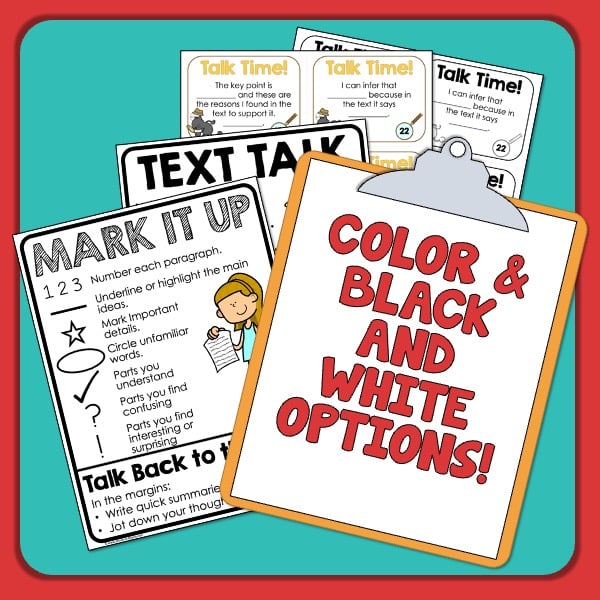 Close Reading Toolkit - Close Reading Strategies and More | Printables ...