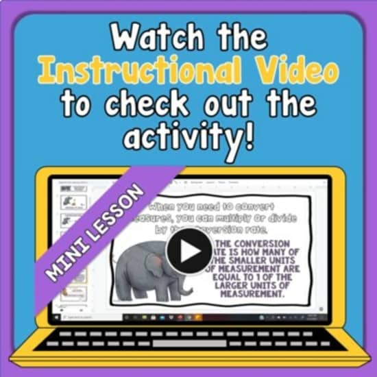 Converting Customary Weight - Fun Google Slides Activity | Digital ...