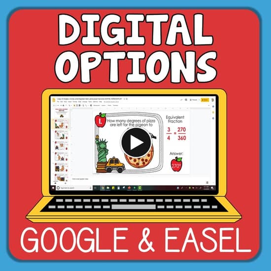 Angles as Parts of Circles - Understanding Degrees (Measuring Angles ...