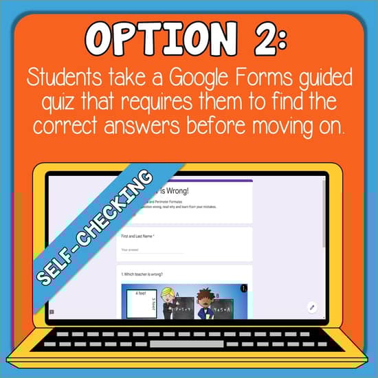 Area & Perimeter Formulas - Digital Challenge Activity | Google Slides ...