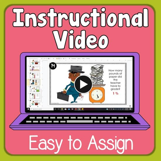 Measuring Around School (with Wholes, Halves, & Fourths) | Digital ...