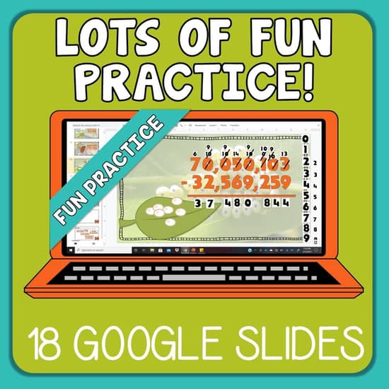 Subtracting Across Zero - with Life Cycles Integration | Digital Google ...