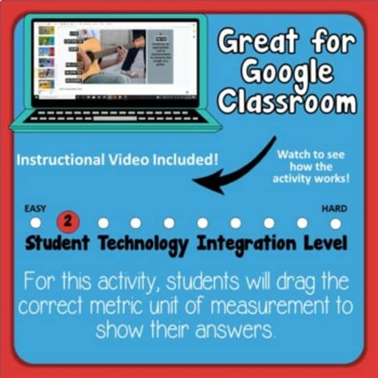 Choosing Metric Units - Fun Digital Google Slides Activity for Students ...