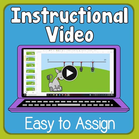 Open Number Lines (No Tics - 3 Scales - up to 10, 20, & 100) - Pin the ...