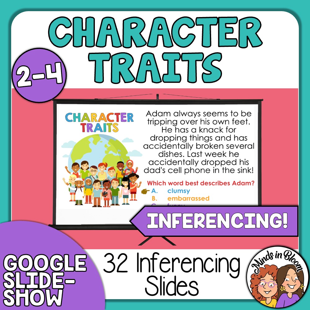 Character Traits Slideshow - Practice Inference - No-Prep Google Slides ...