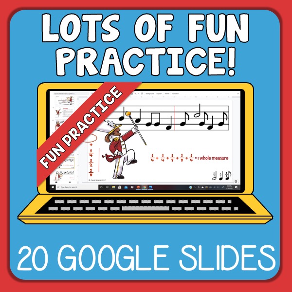 Adding Fractions (& Equivalent Fractions) - Fractions in Music Google ...