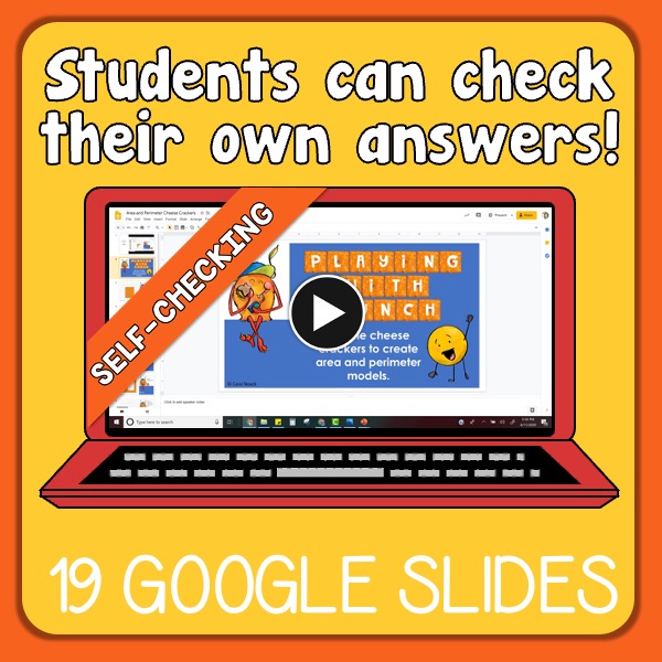 Area & Perimeter - Measuring with Formulas & Models Google Slides ...