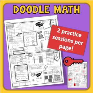 Doodle Math - Daily Spiraled Practice & Review for Students | Print ...