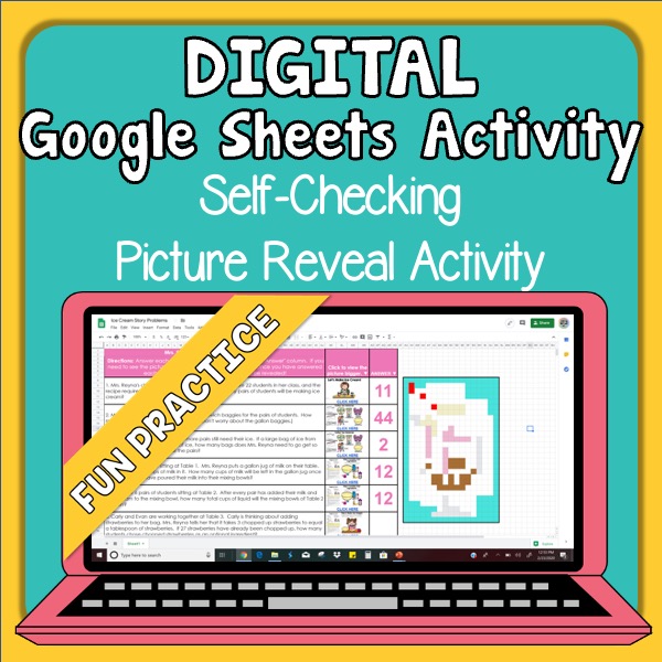 Solving Story Problems - Make Your Own Ice Cream & Math Problems ...