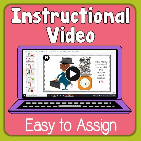 Measuring Around School (with Wholes, Halves, & Fourths) | Digital ...