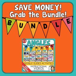 Angles & Degrees on a Clock - Cut Outs of a Circle | Digital Google ...