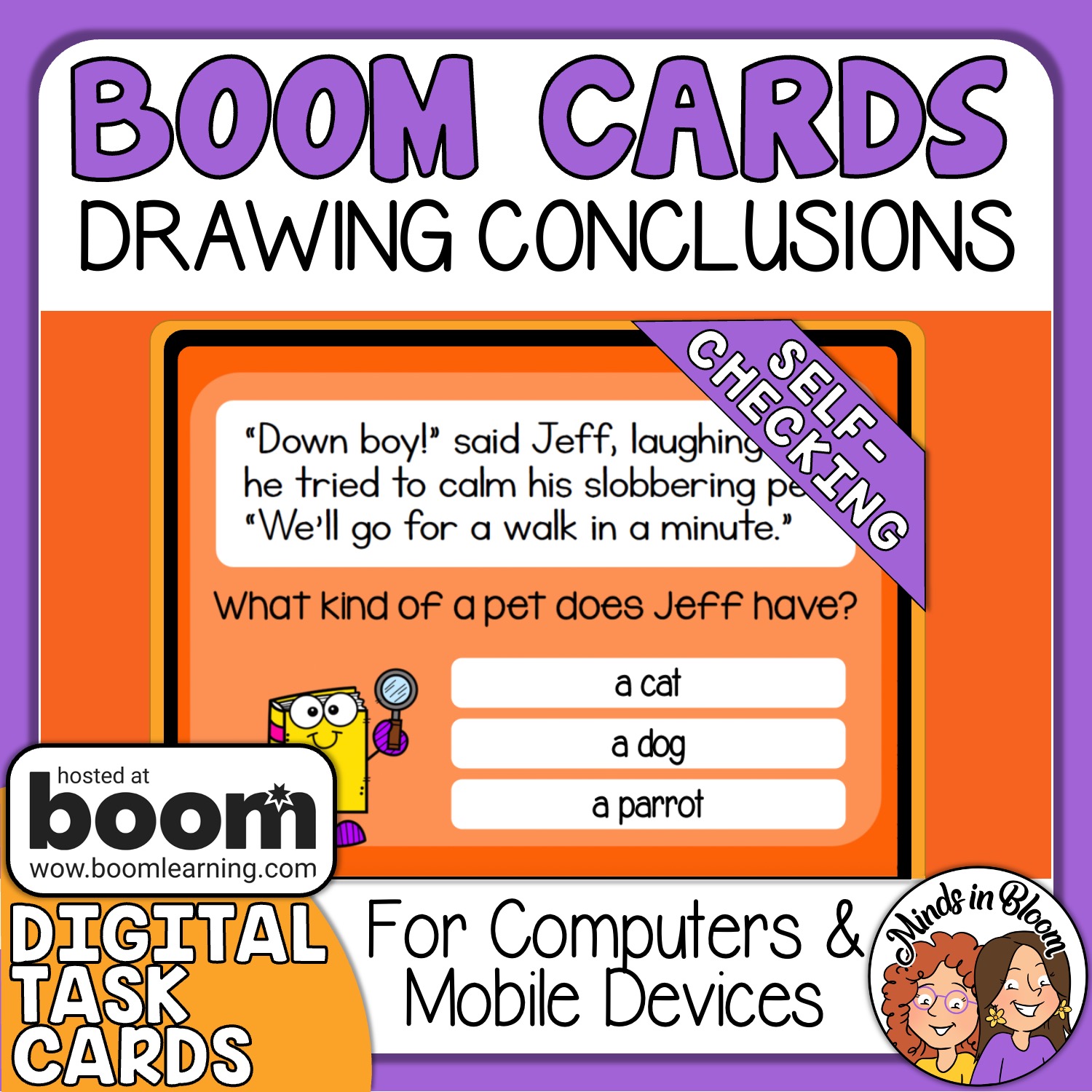 Drawing Conclusions - BOOM Cards | Digital Distance Learning - Minds in ...