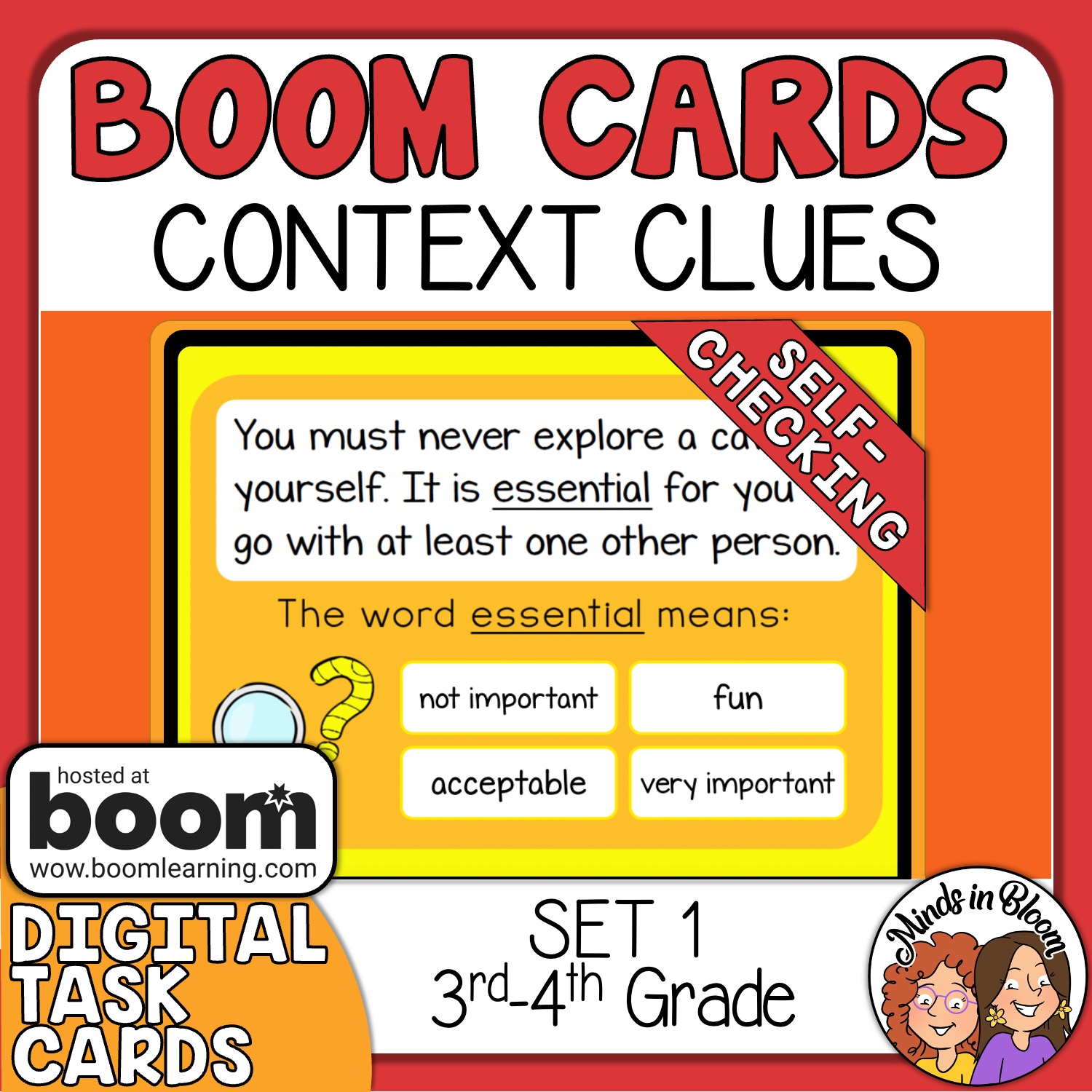 Context Clues - BOOM Cards (SET 1 - Grades 3-4) | Digital Distance ...