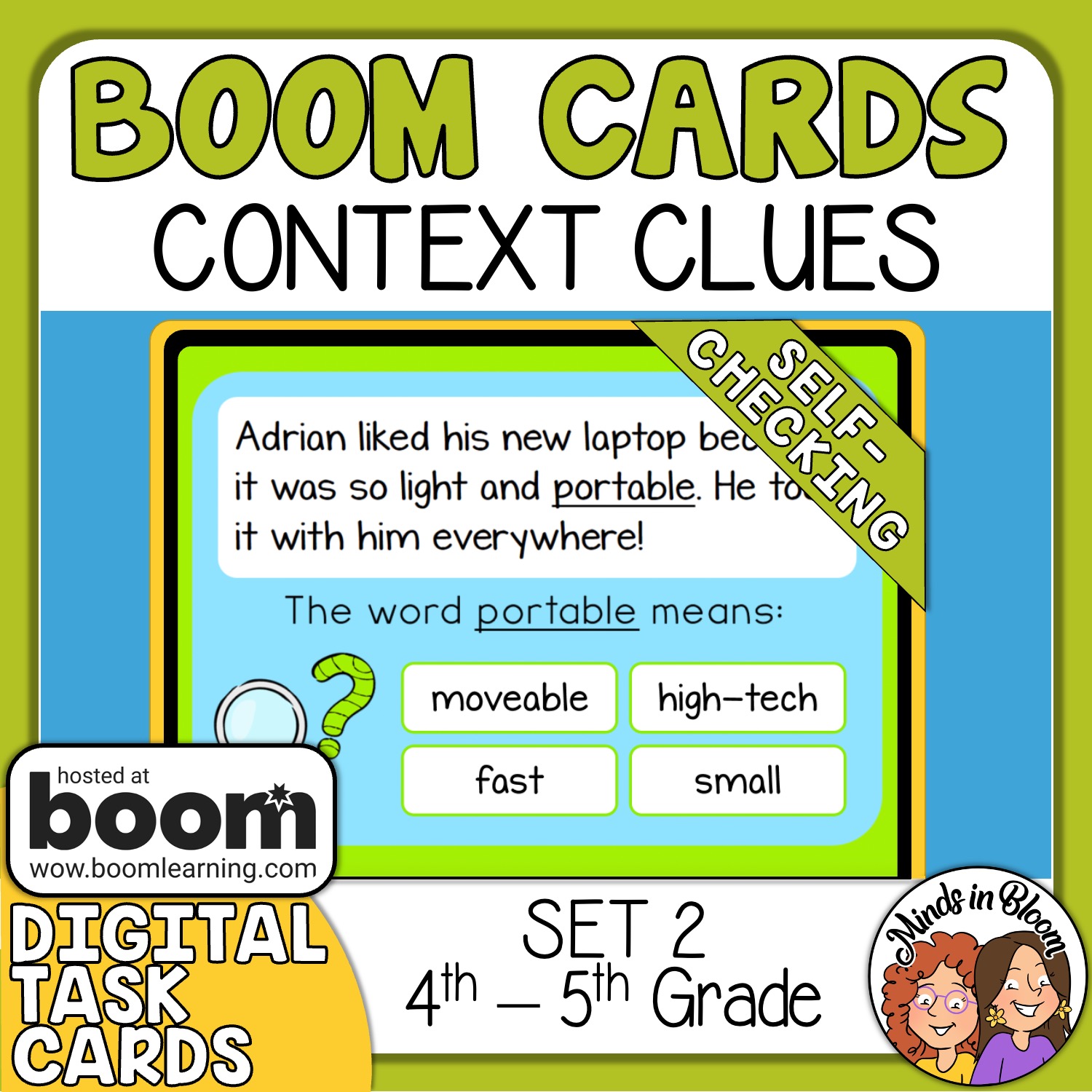 Context Clues - BOOM Cards (SET 2 - Grades 4-5) | Digital Distance ...