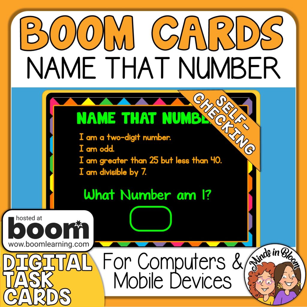 Name that Number - BOOM Cards | Digital Distance Learning Task Cards ...