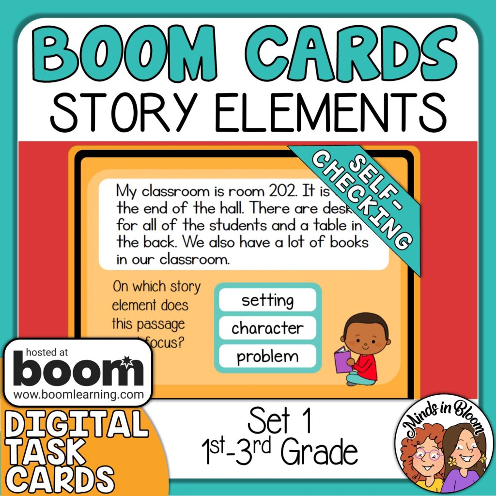 Story Elements (SET 1 - Grades 1-3) - BOOM Cards | Digital Distance ...