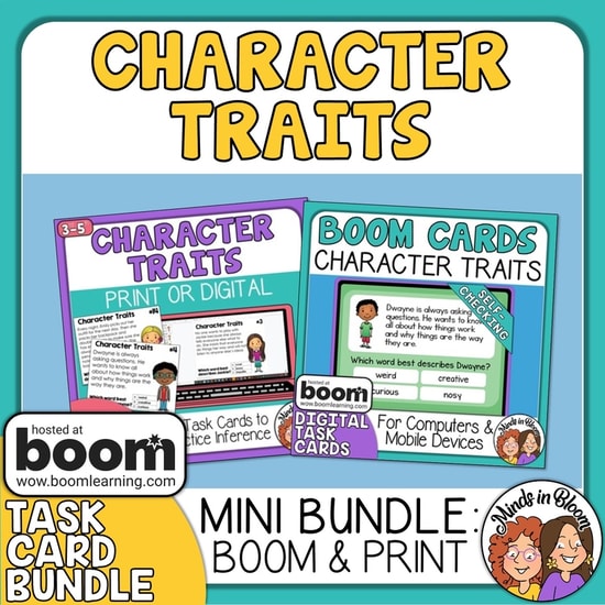 Character Traits Mini Lesson 3rd Grade