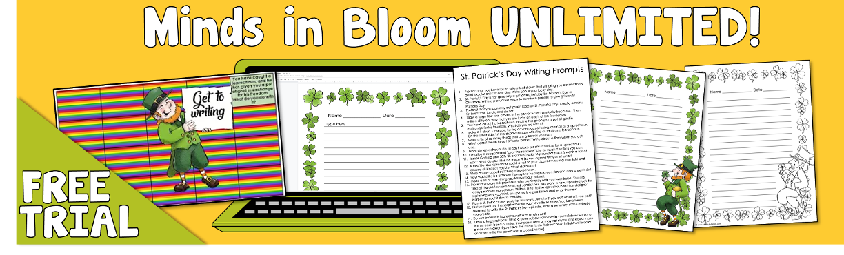 20 Fun St. Patrick's Day Writing Prompts - Minds in Bloom