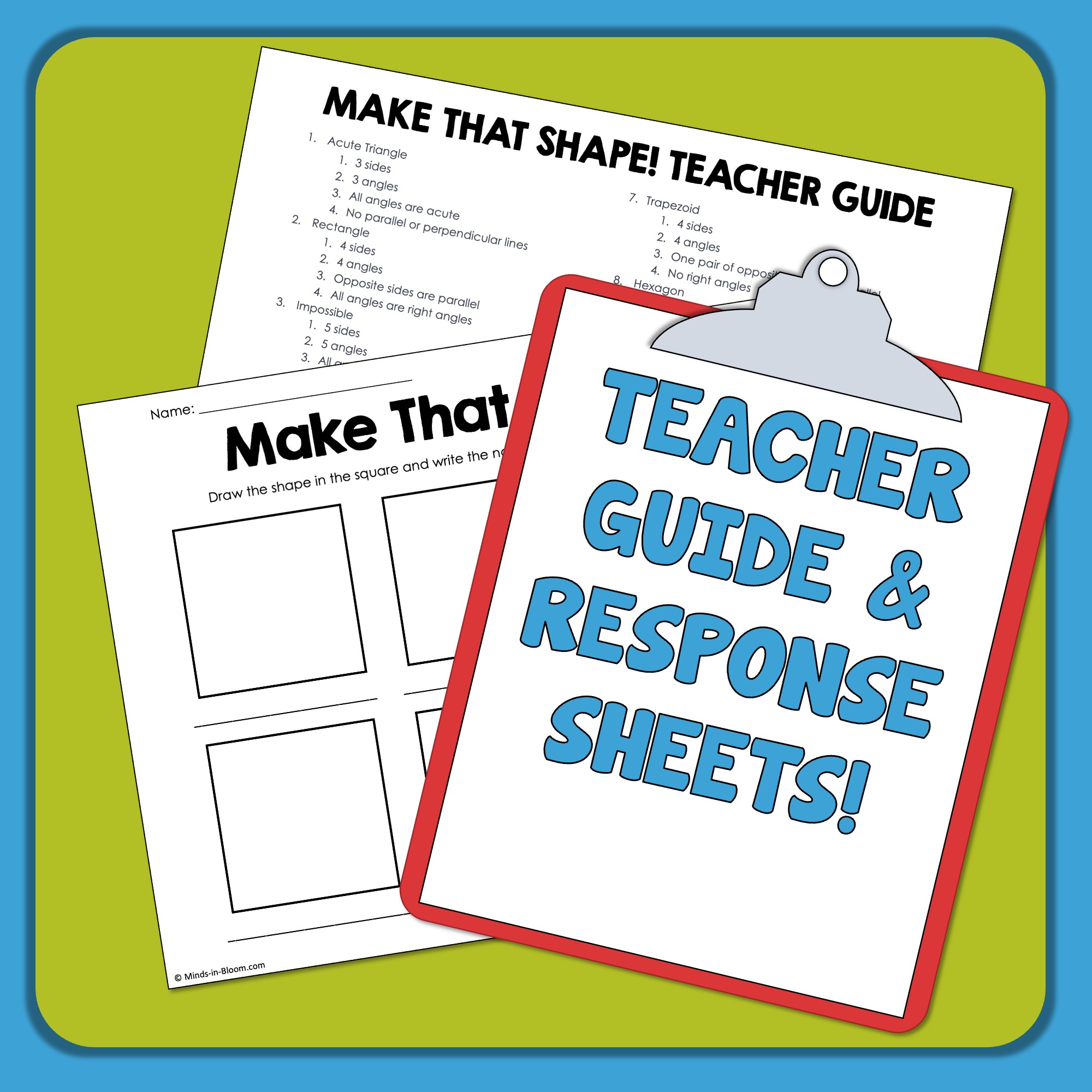 Make That Shape with Friends - Interactive Geometry Lesson - Engaging ...