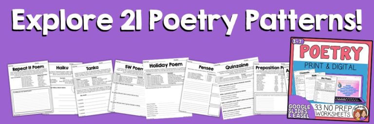 25 Great Ideas for Teaching Poetry - Minds in Bloom