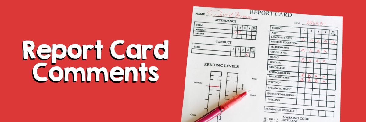 100+ Student Report Card Comments - Minds in Bloom