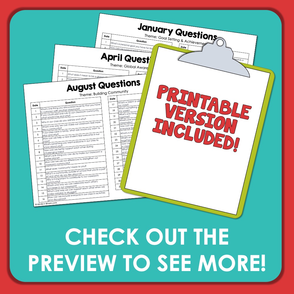 Morning Meeting Slideshows - 12 Months of Daily Classroom Slides - BTS ...