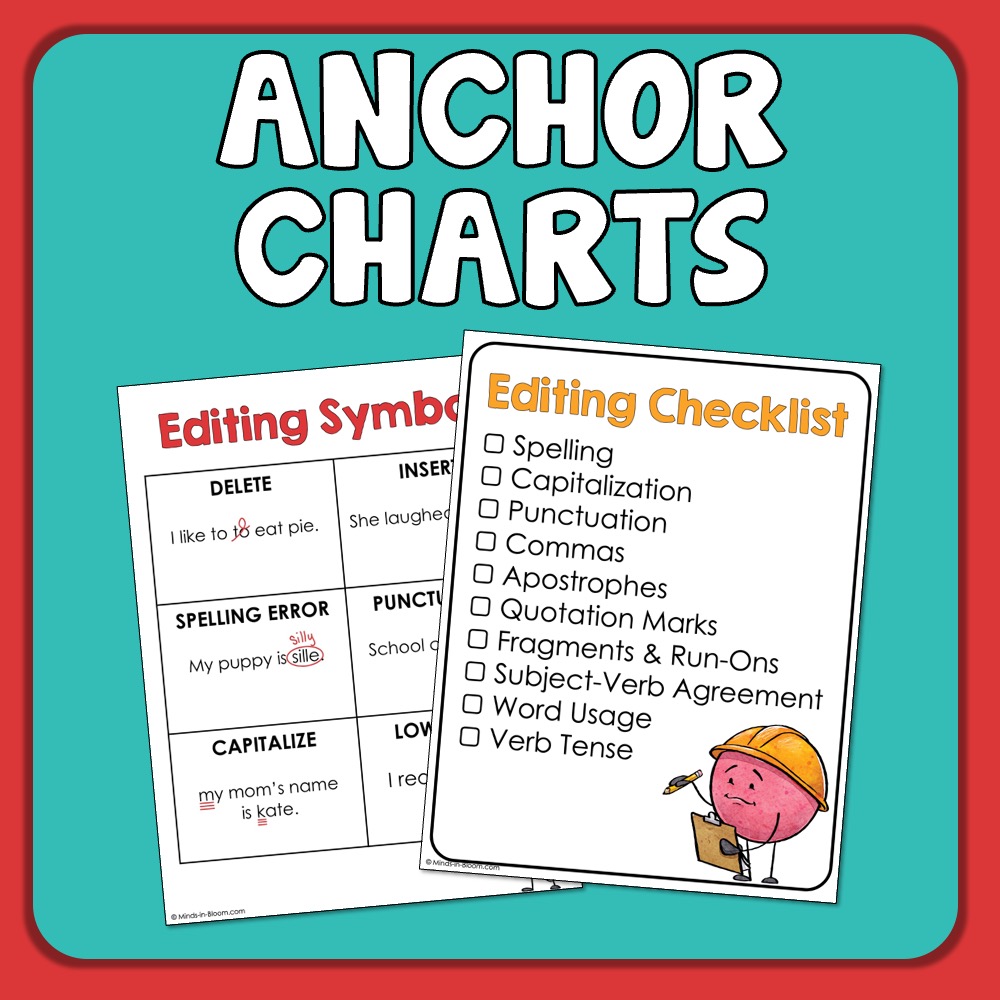 Editing Practice with Revision Extension - Cultural Learning + Fun ELA ...