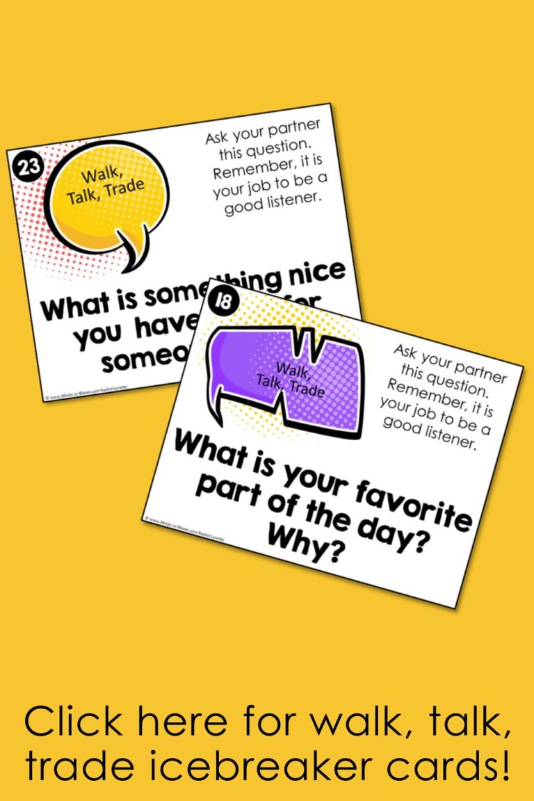 Getting to Know You Activities Your Students Will Love! - Minds in Bloom