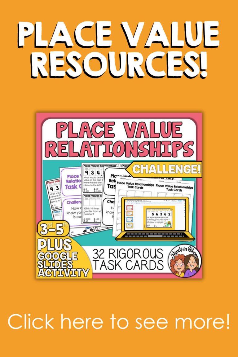 Teaching Place Value So Students Truly Understand - Minds in Bloom