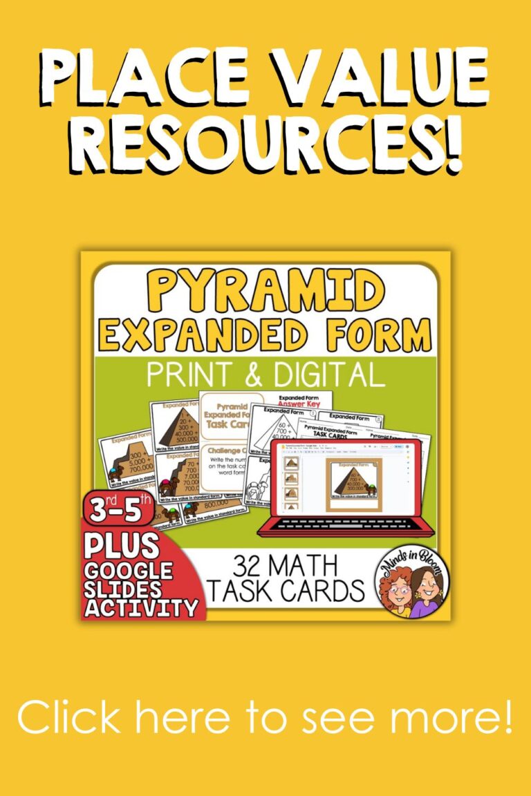 Teaching Place Value So Students Truly Understand - Minds in Bloom