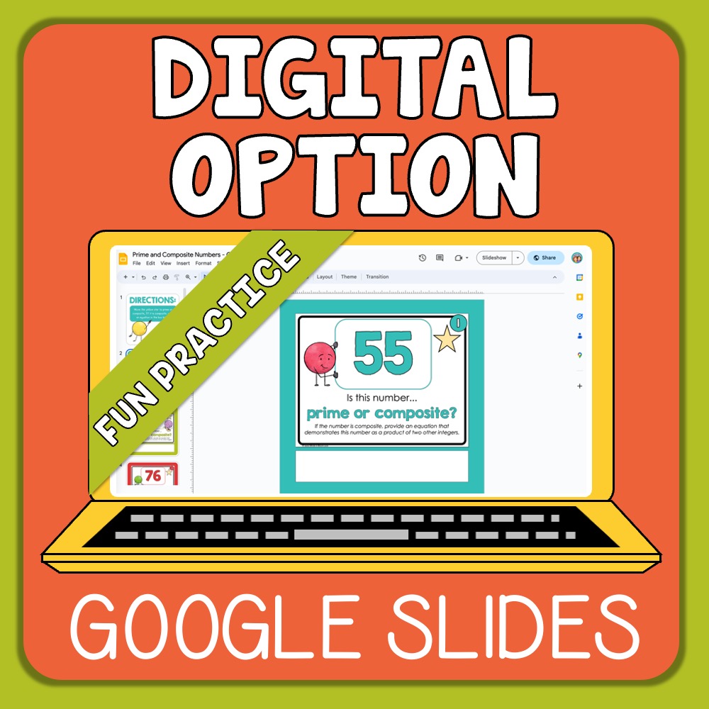 Prime and Composite Numbers Task Cards - Fun Math Skills Practice ...