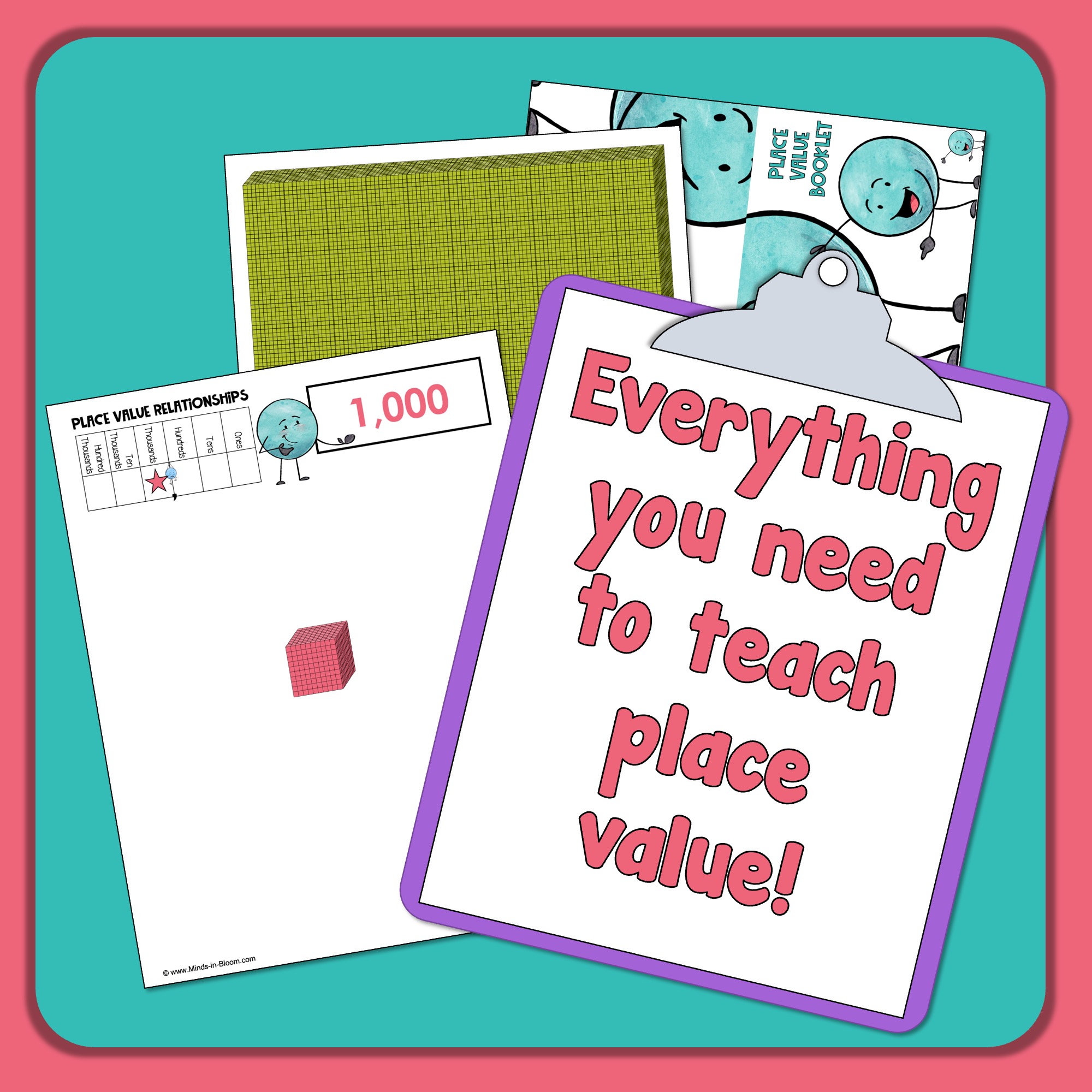 Place Value Math Skills - Small Group Instruction Resources - Booklet ...