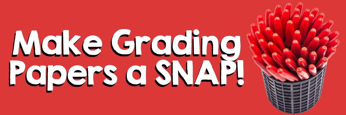 Grading Papers, Organizing Work, and Getting It All Ready to Send Home ...