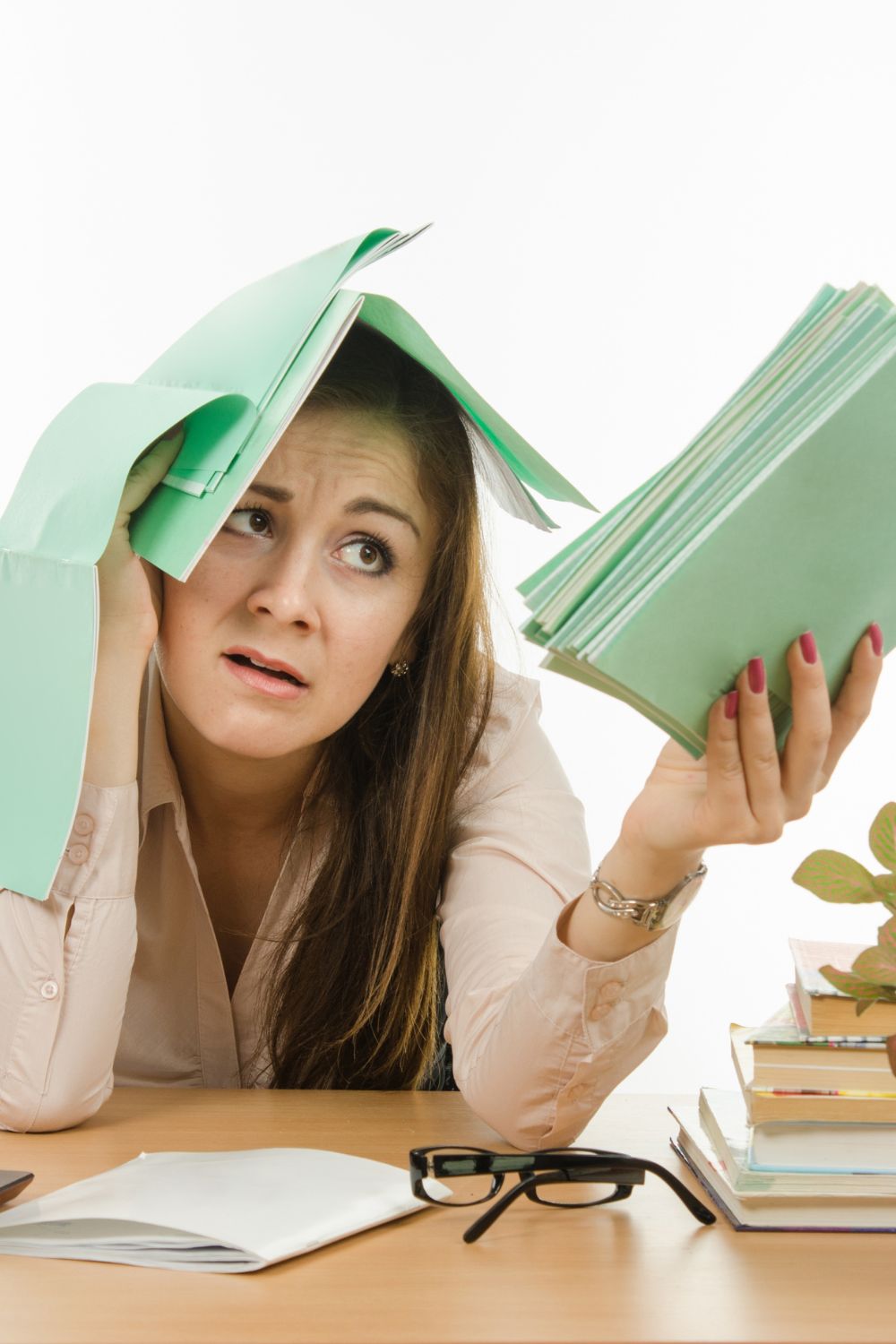 Grading Papers, Organizing Work, and Getting It All Ready to Send Home ...