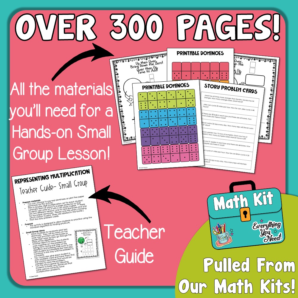 4th Grade Math Small Groups To Last ALL Year - Place Value, Fractions ...