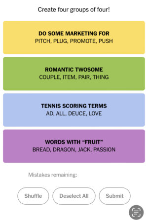 Making Your Own Connections Game: A Fun Classroom Innovation - Minds in Bloom