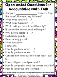 Getting Started with Effective Mathematical Talk in the Classroom ...